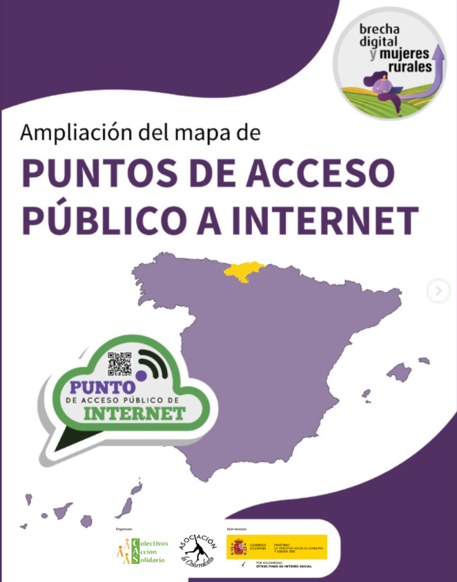 Puntos de acceso a internet - La Columbeta